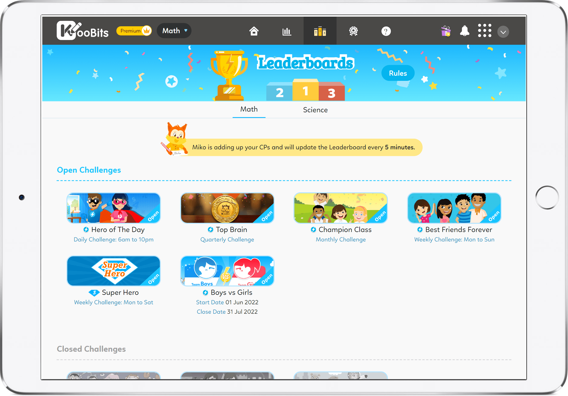 KooBits Math | Personalised Math Learning for P1-P6 Students