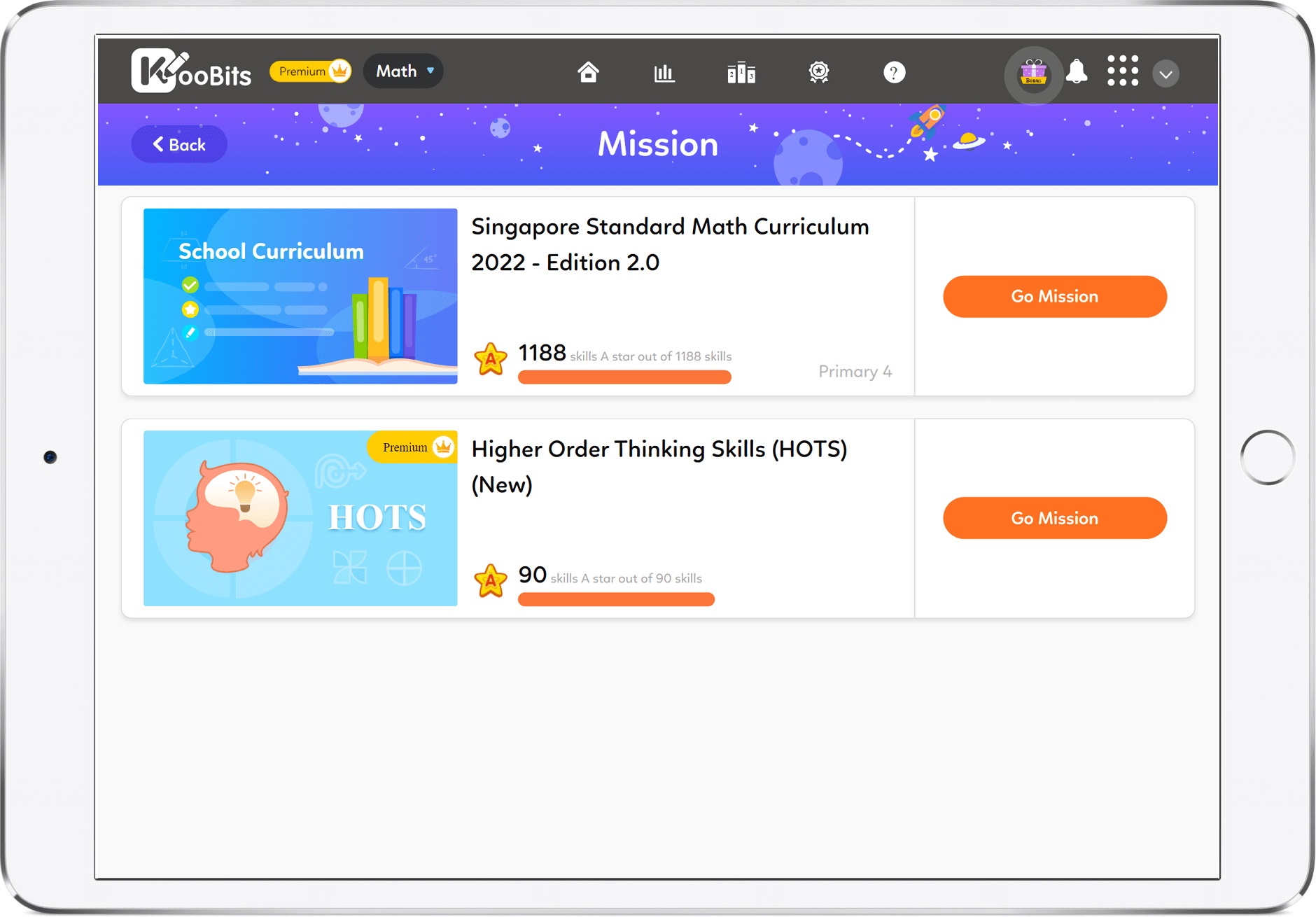 KooBits Math | Personalised Math Learning for P1-P6 Students